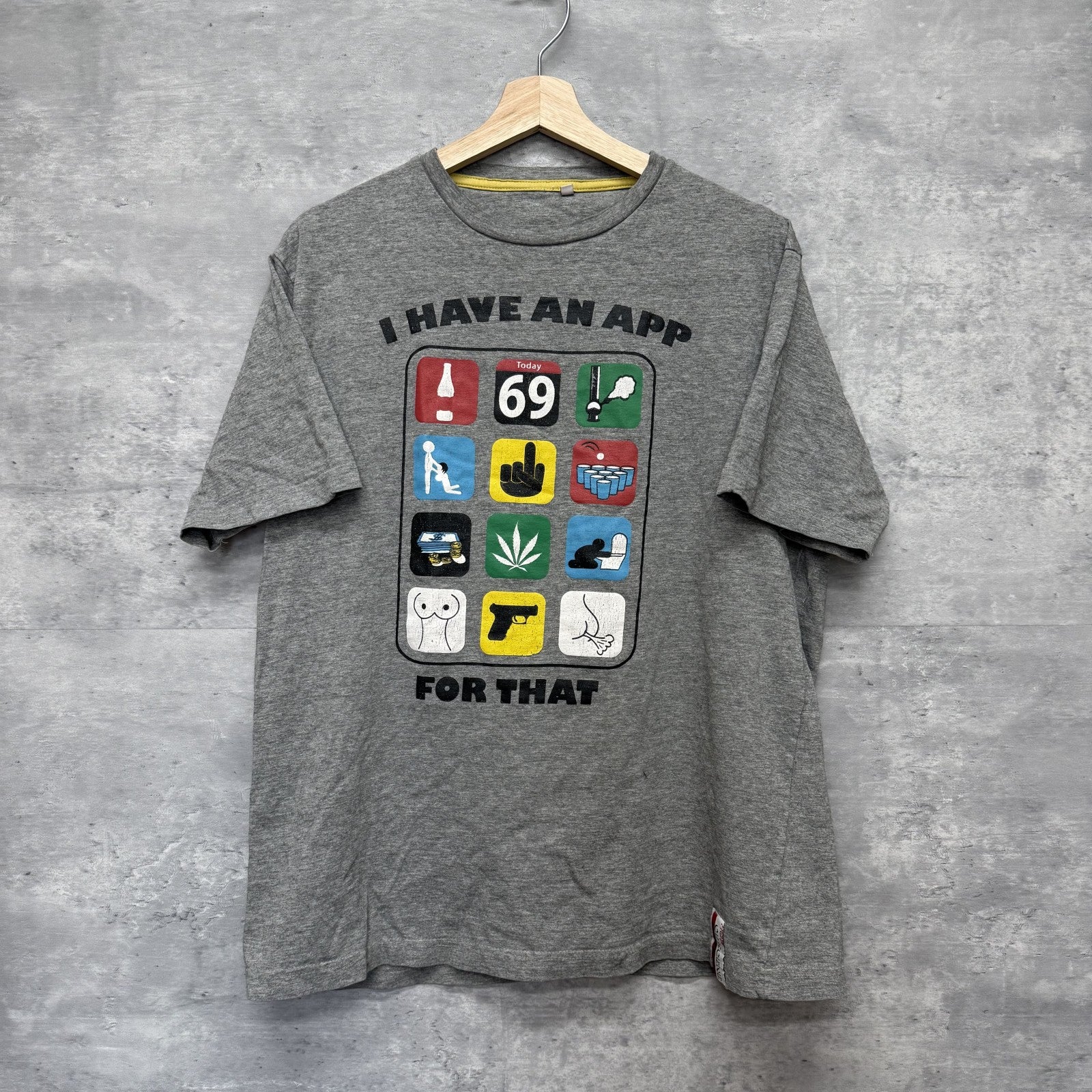 00s vintage 古着 ビンテージ カジュアル おもしろT アプリ エロT アメカジ ストリート – 【古着屋3peace】